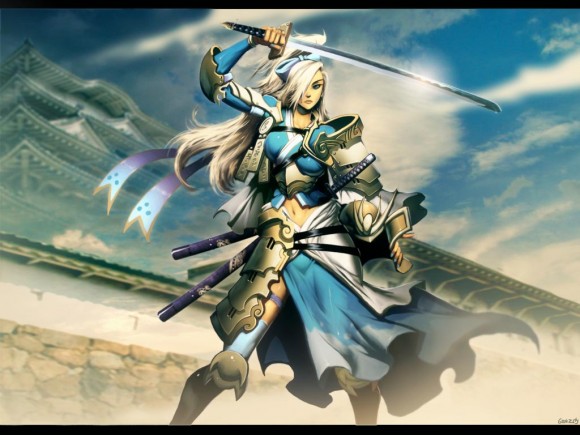 L5R_Crane_Samurai_by_GENZOMAN - Des1gnON