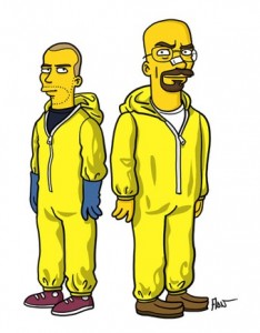 Breaking Bad em forma de Simpsons - Des1gnON