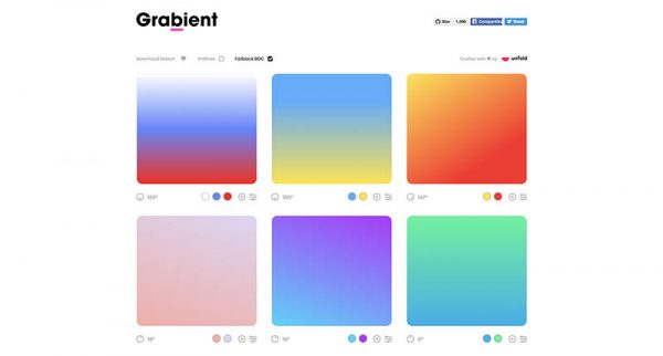 8 Recursos que Geram Paletas de Cores Gradientes - Des1gnON